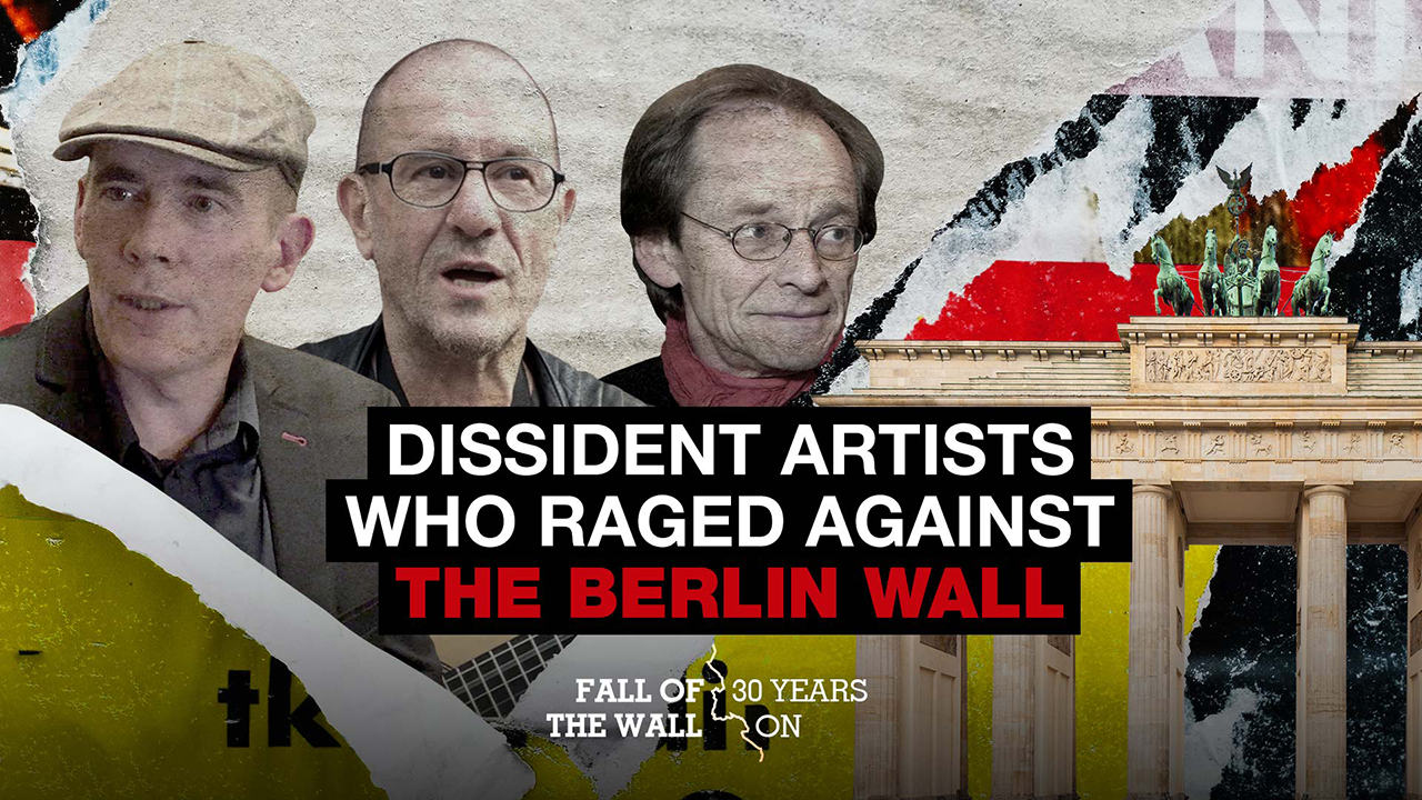 Dissident artists who raged against the Berlin Wall - FRANCE 24