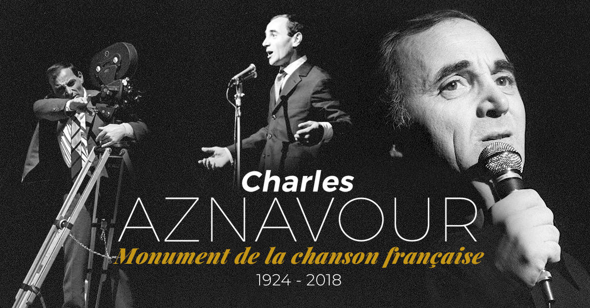 Charles Aznavour, monument de la chanson française - FRANCE 24