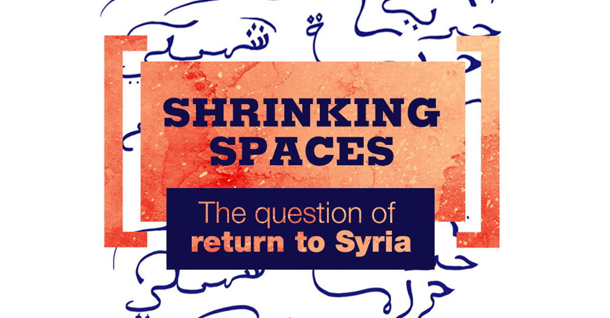 Shrinking spaces: the question of return to Syria - FRANCE 24